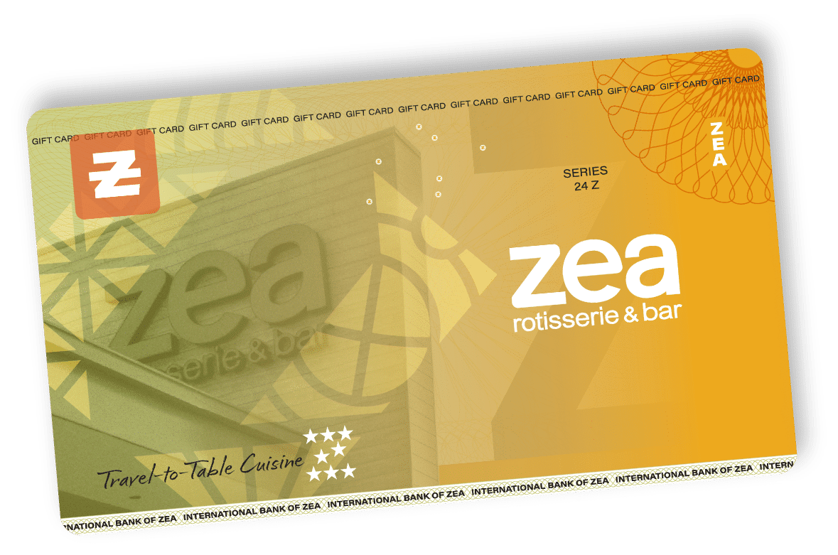 Gift Cards - Zea Rotisserie & Bar